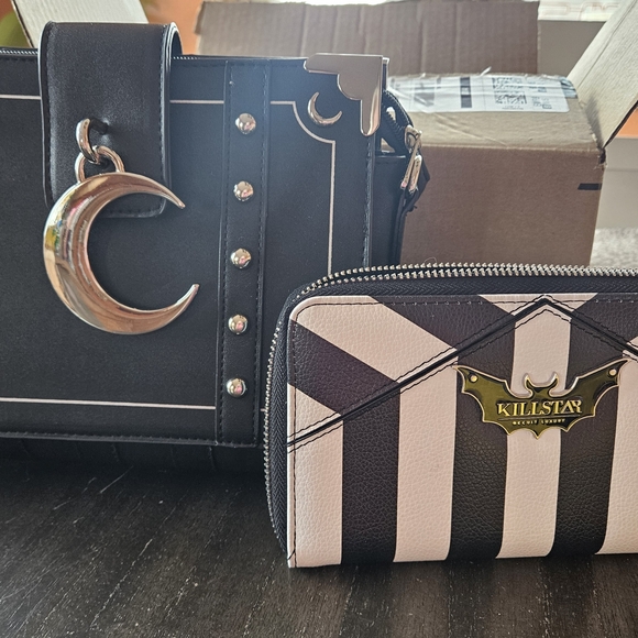 Killstar | Bags | Killstar Black Myth Handbag Purse Never Trust The Living Wallet | Poshmark